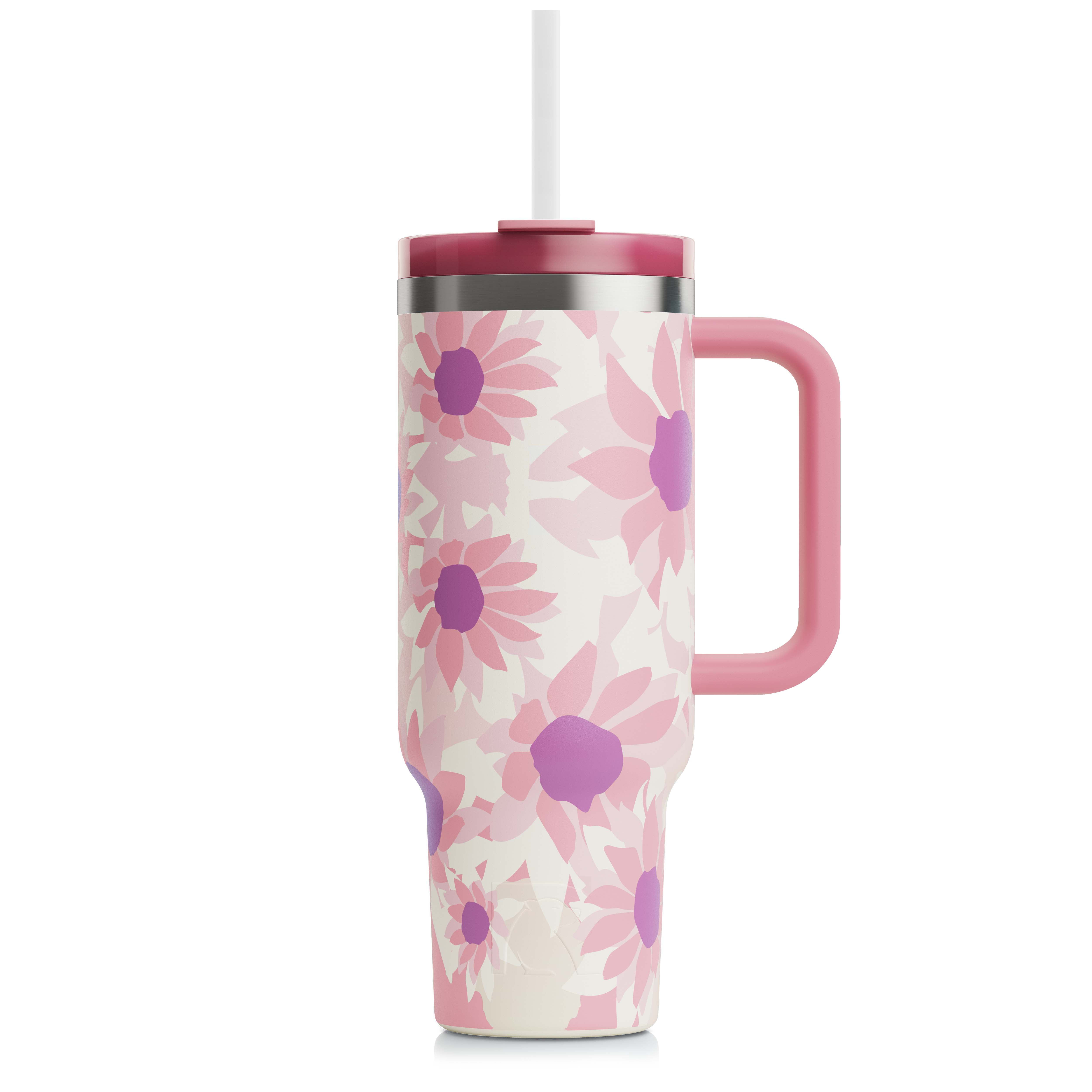 RTIC 40 oz Ceramic Lined Road Trip Tumbler, Leak-Resistant Lid with ...