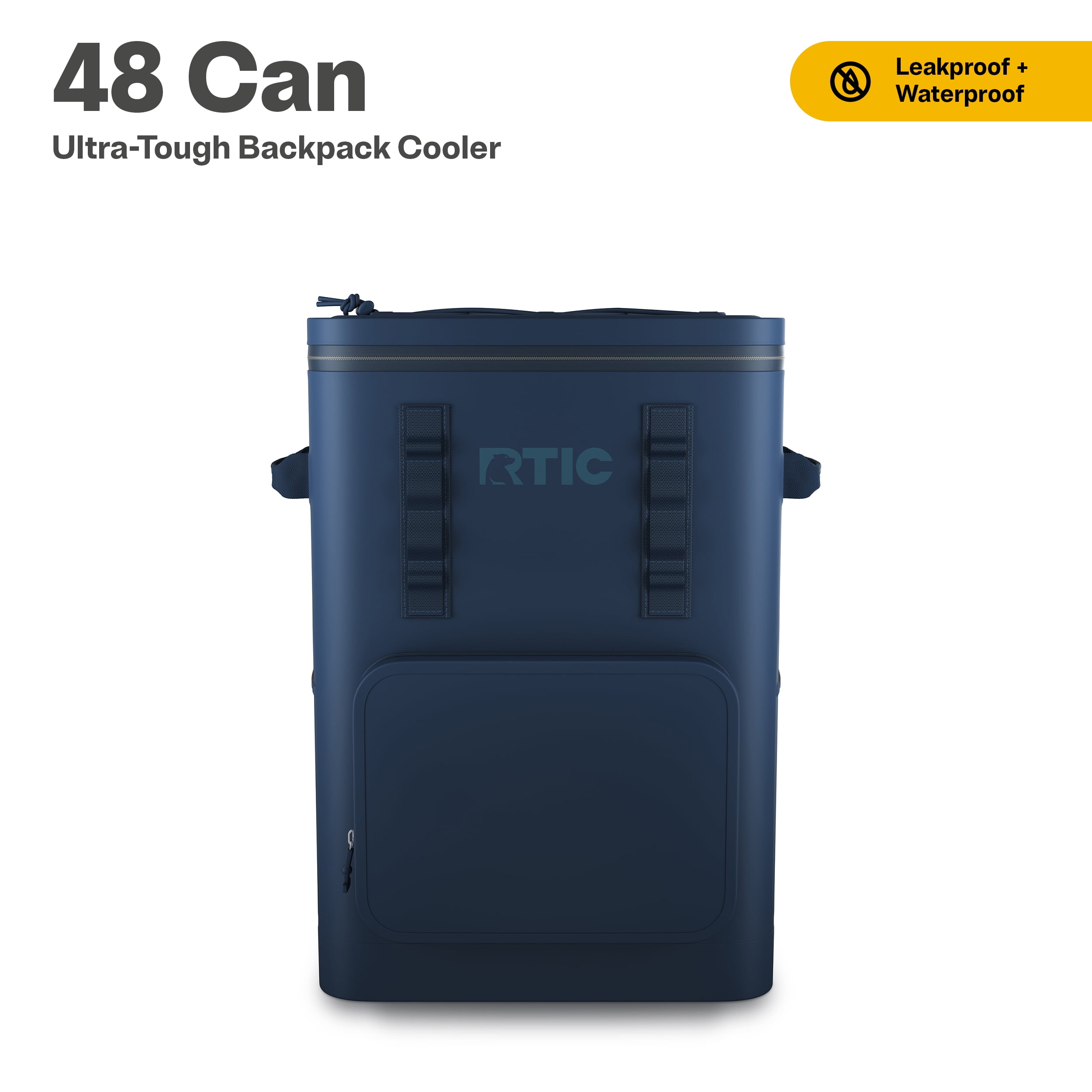 RTIC 48 Can Ultra-Tough Backpack Cooler, Leakproof Cooler, Waterproof ...