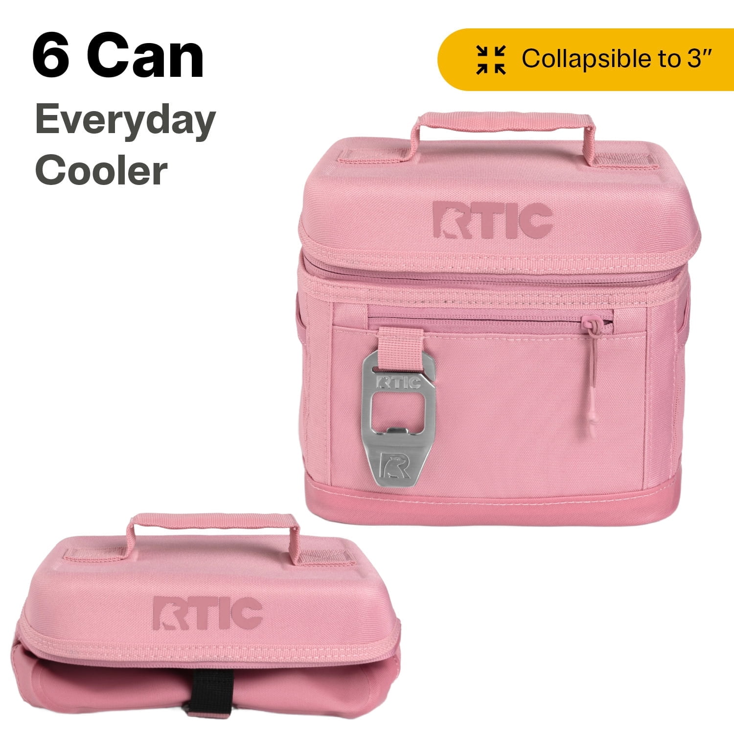 RTIC 6 Can Everyday Cooler, Insulated Soft Cooler with Collapsible ...