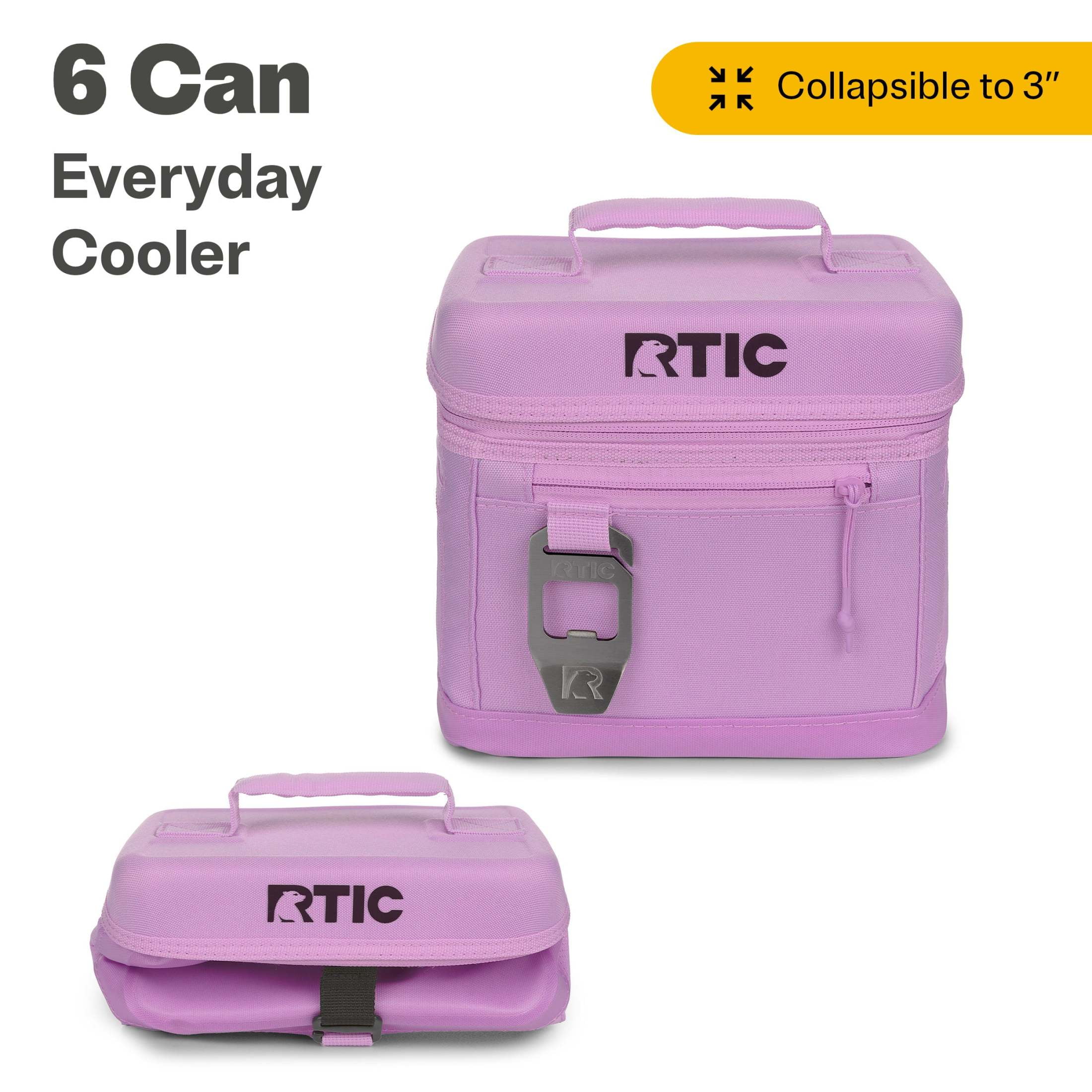 RTIC 6 Can Everyday Cooler, Insulated Soft Cooler with Collapsible ...