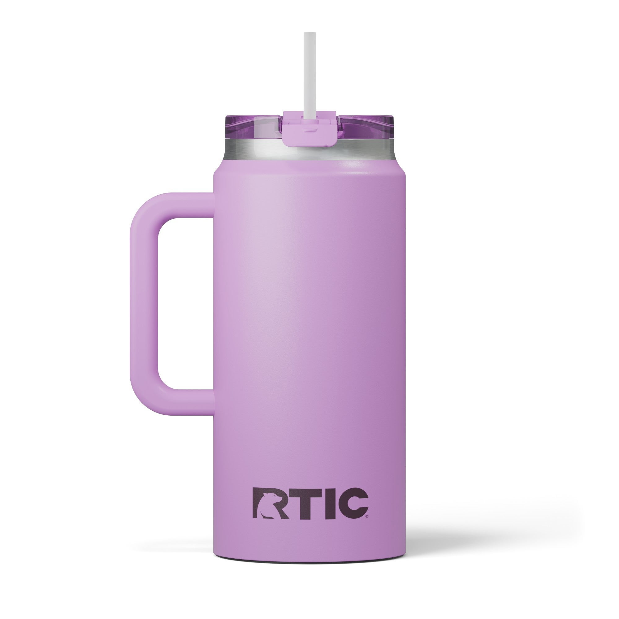 RTIC 64 oz Ceramic Lined Insulated Road Trip Tumbler, Leak-Resistant ...