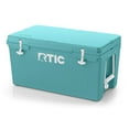 RTIC 65 QT Heavy-Duty Ultra-Tough Rotomolded Ice Chest Cooler, Lagoon ...