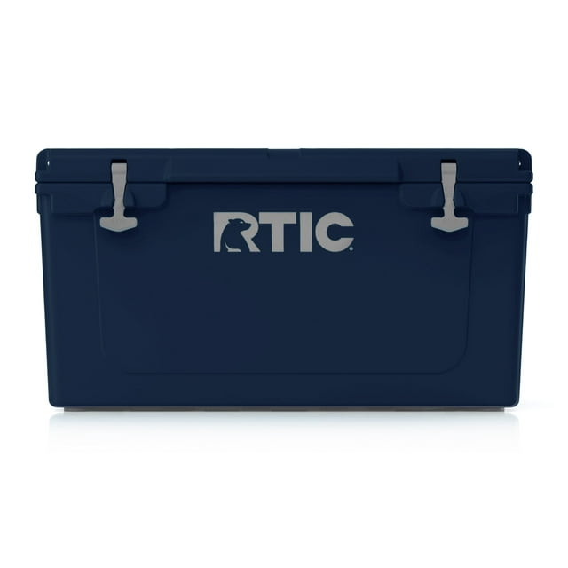 RTIC 65 QT Ultra-Tough Performance Cooler, Big Camping Ice Chest, Navy ...