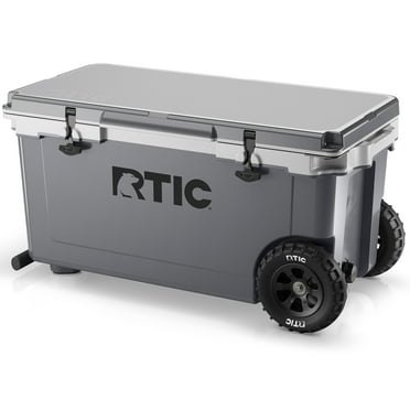 RTIC 65 QT Heavy-Duty Ultra-Tough Rotomolded Ice Chest Cooler, Lagoon ...