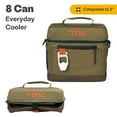 RTIC Lightweight 8 Can Pack, Everyday Insulated Cooler with Collapsible ...