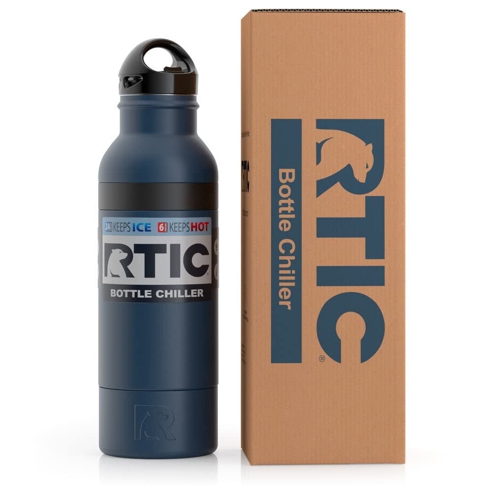 RTIC Insulated Bottle Chiller, Ideal for Beer & Other Iced Drink's ...
