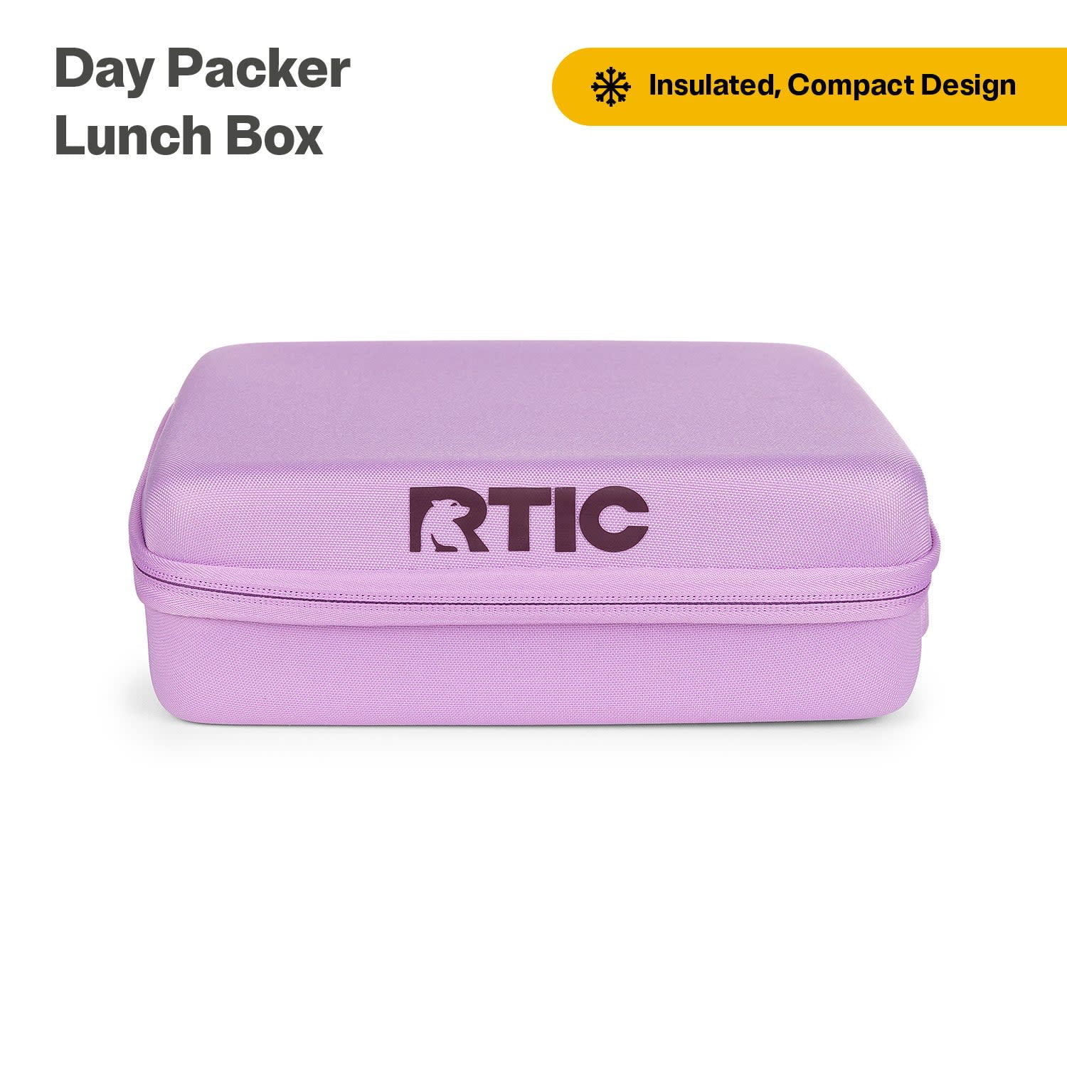 RTIC Day Packer Lunch Box, Insulated Lunch Container, Zipper Closure ...