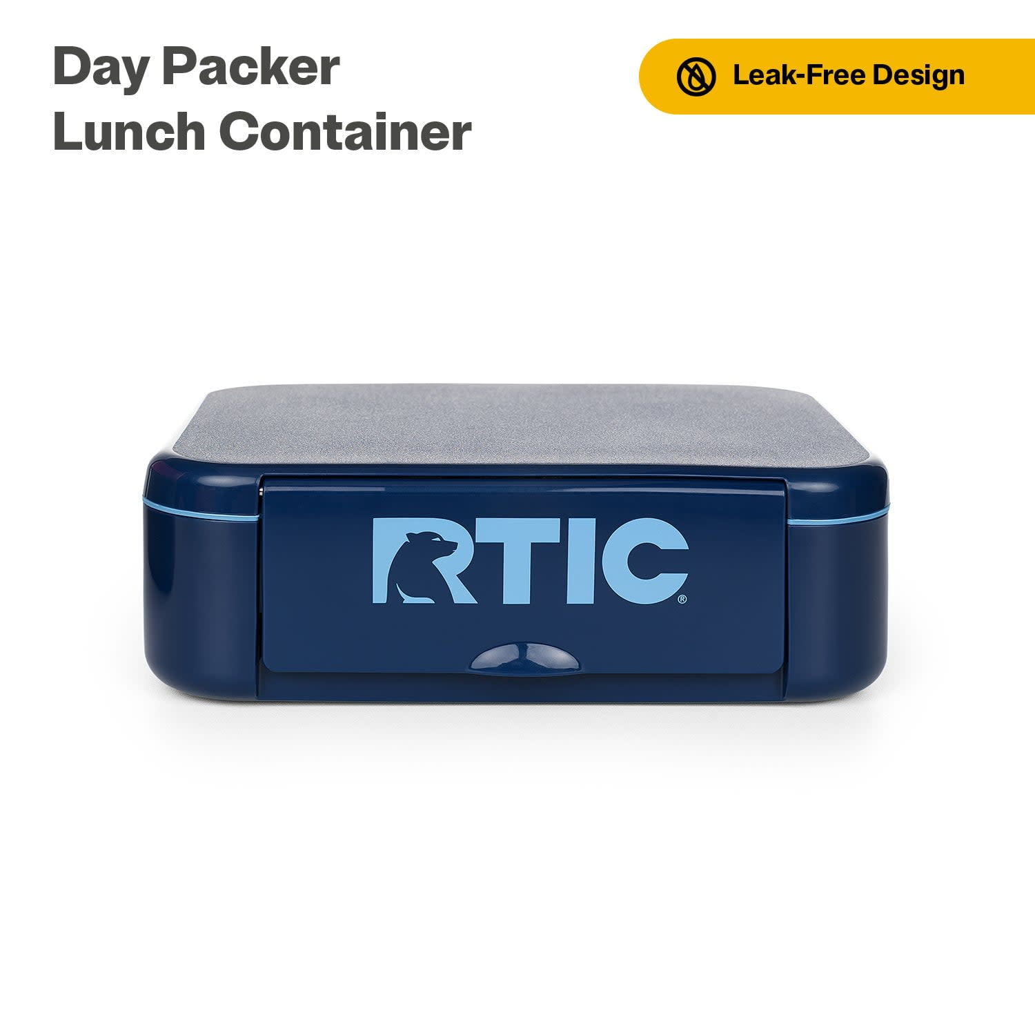 RTIC Day Packer Lunch Container, Leak-Proof, Microwave-Safe Bento ...