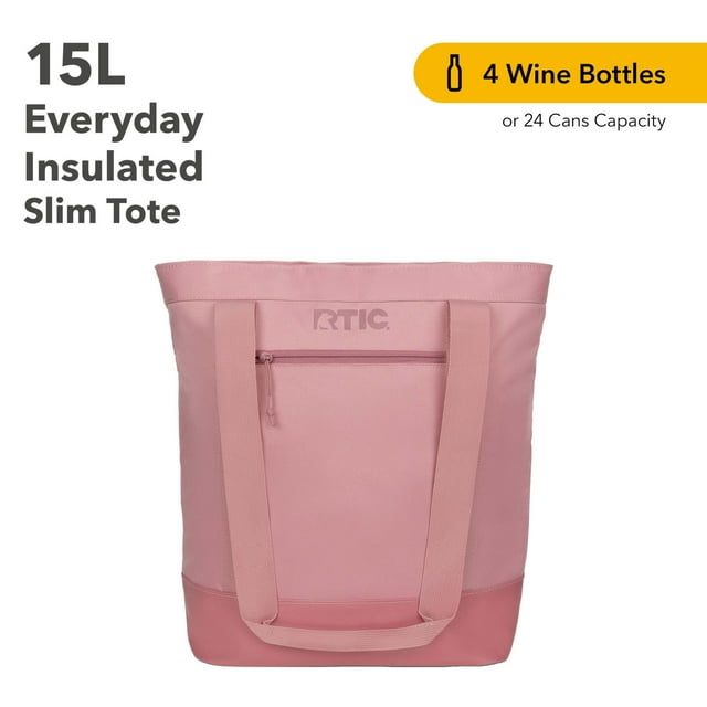 RTIC Everyday Insulated Slim Tote Bag, 15 Ltr Cooler Bag, Leak-Free ...
