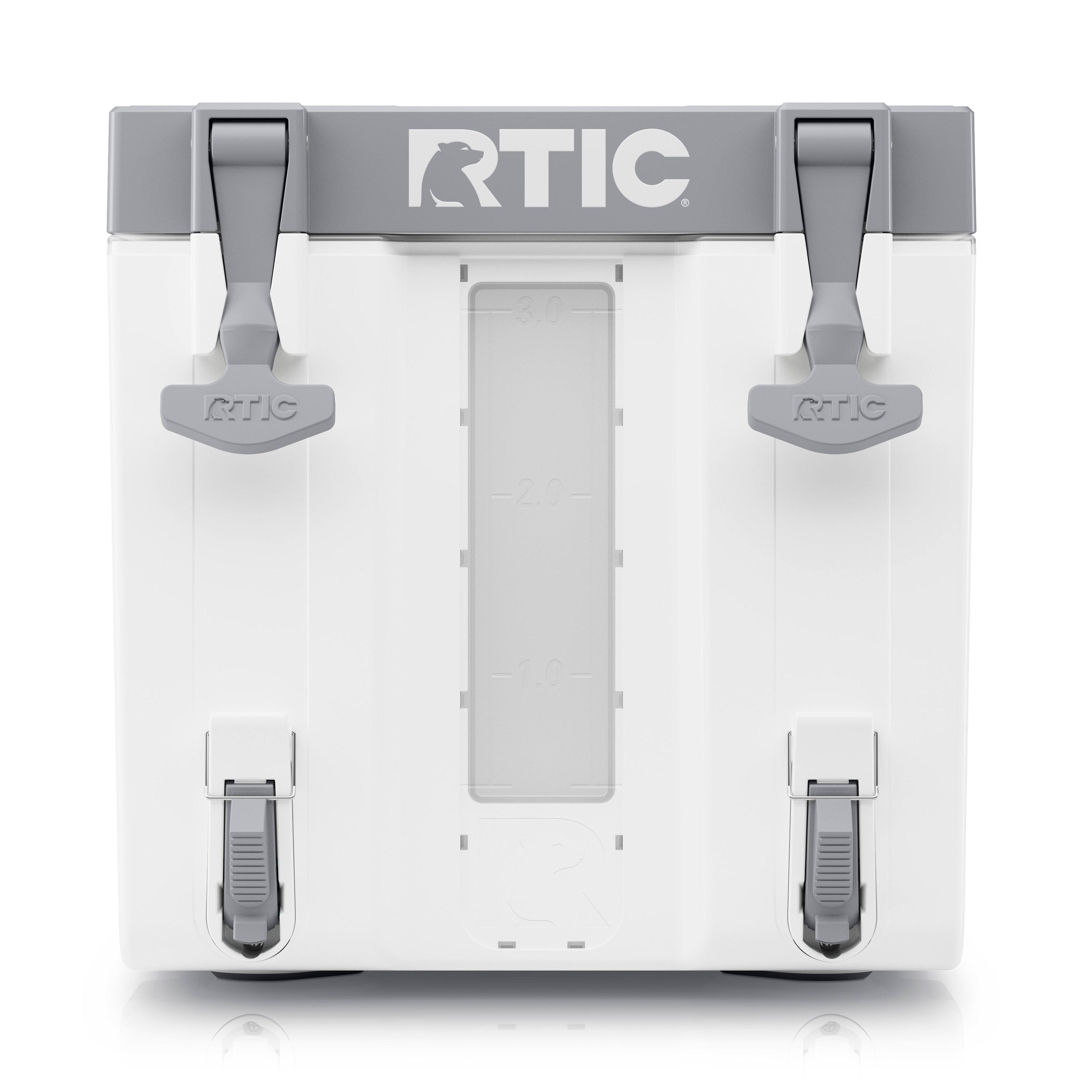 RTIC Halftime Water Cooler, 3 Gallon Hard-Sided Water Cooler, White ...