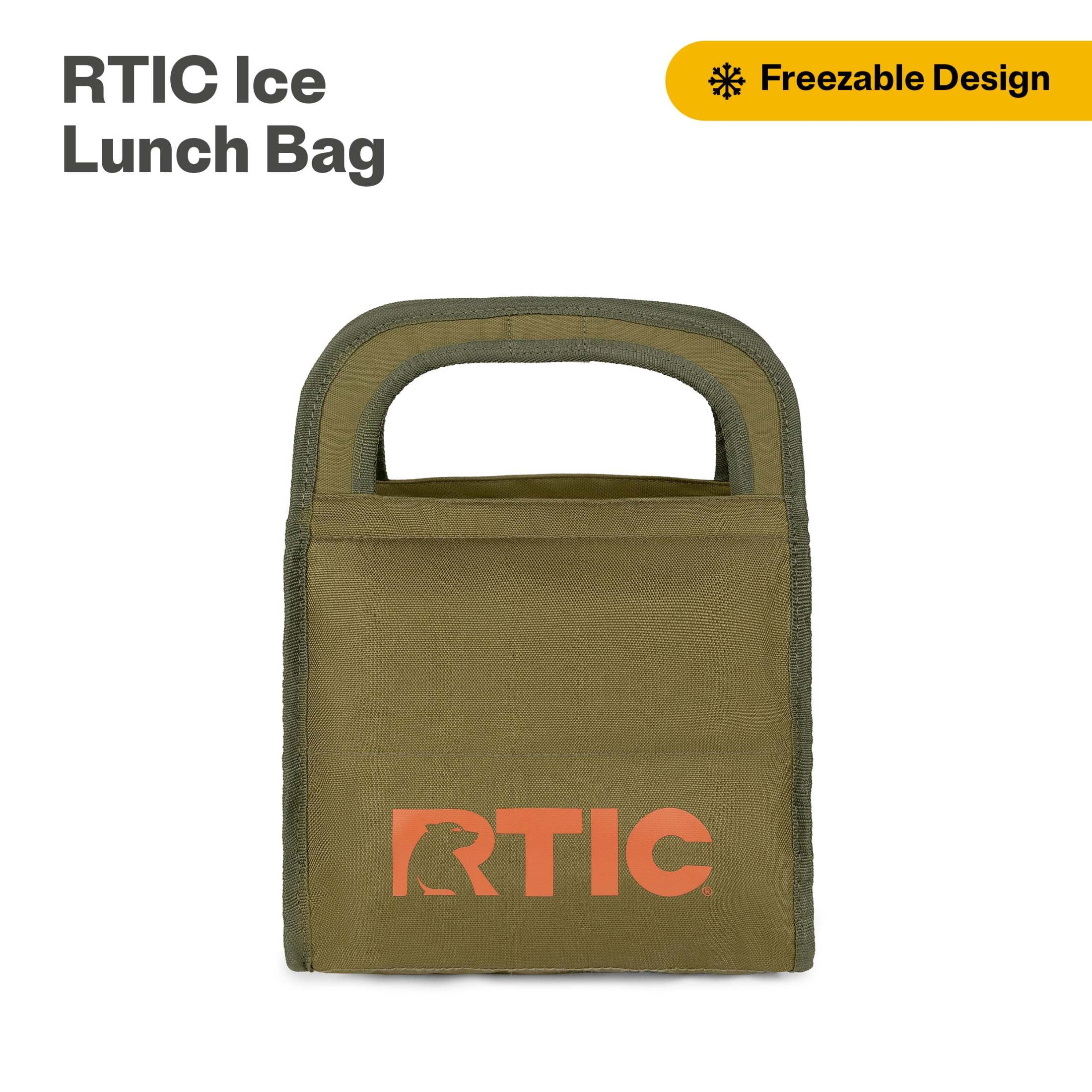 RTIC Ice Lunch Bag, Soft-Sided, Insulated Lunch Bag, Freezable ...