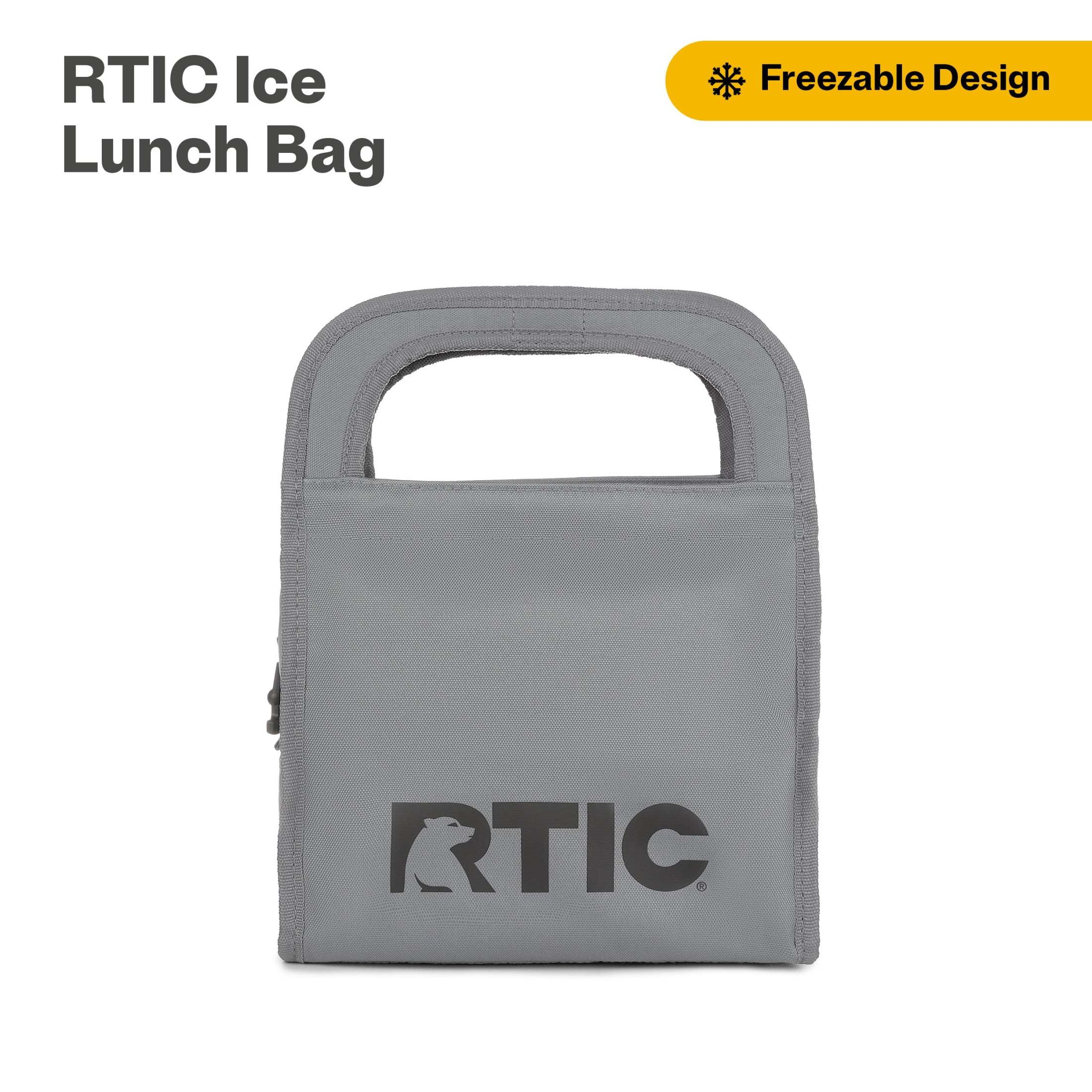 RTIC Insulated Lunch Bag, Soft-Sided Freezable & Collapsible Cooler ...