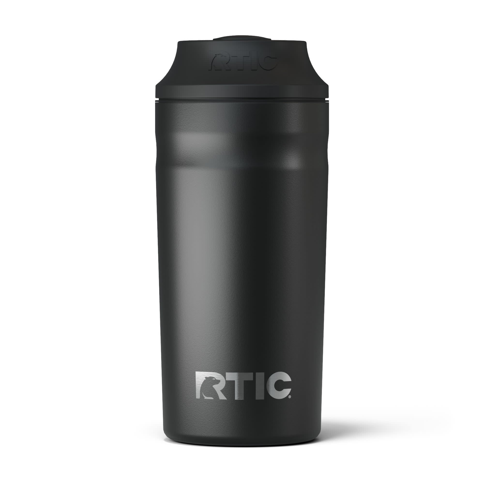 RTIC Stainless Steel Insulated Can Chiller with Lid, Fits 12 oz, 16oz ...