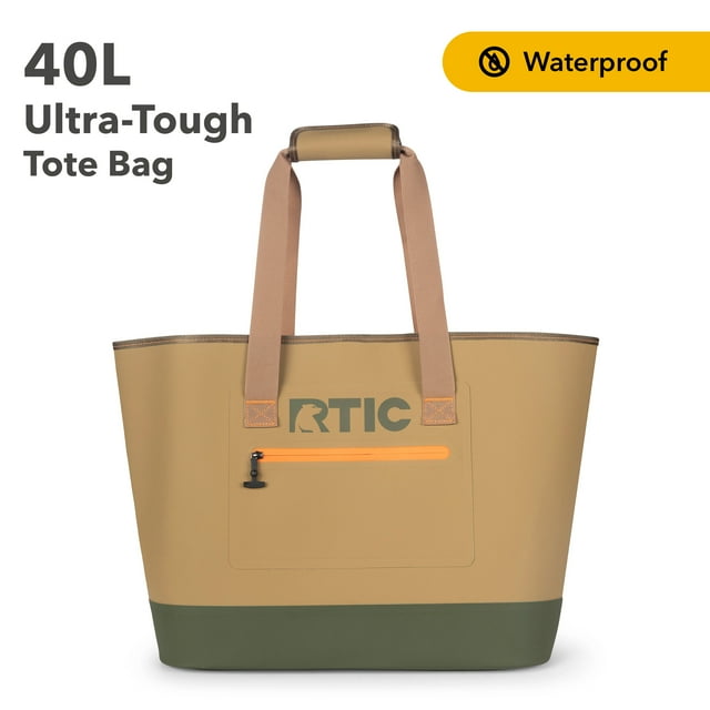 RTIC Ultra-Tough Tote Bag, 40 Ltr Fully Waterproof Bag, Trailblazer ...