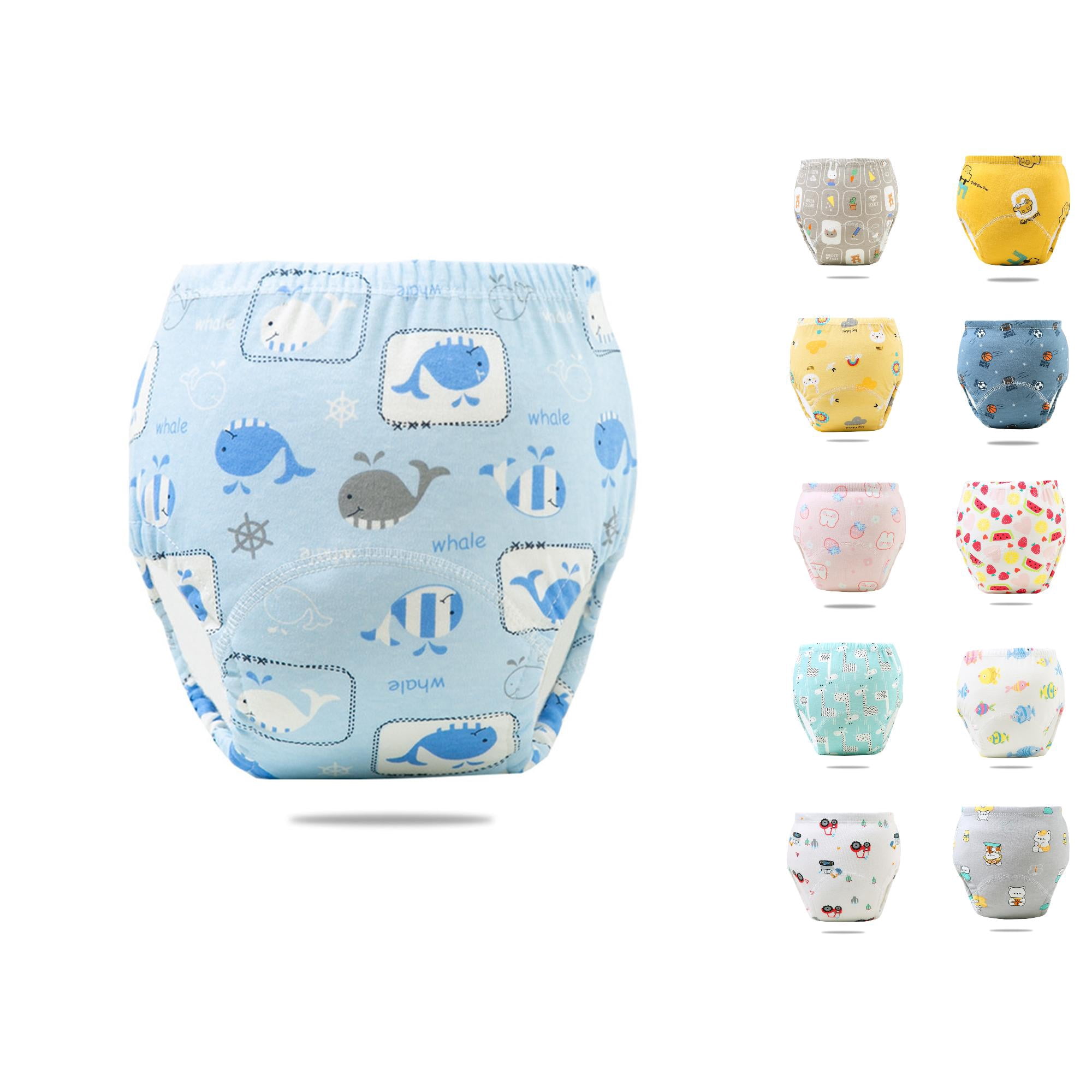 RTKFRFLM Baby Reusable Potty Training Underwear Absorbent Cotton ...