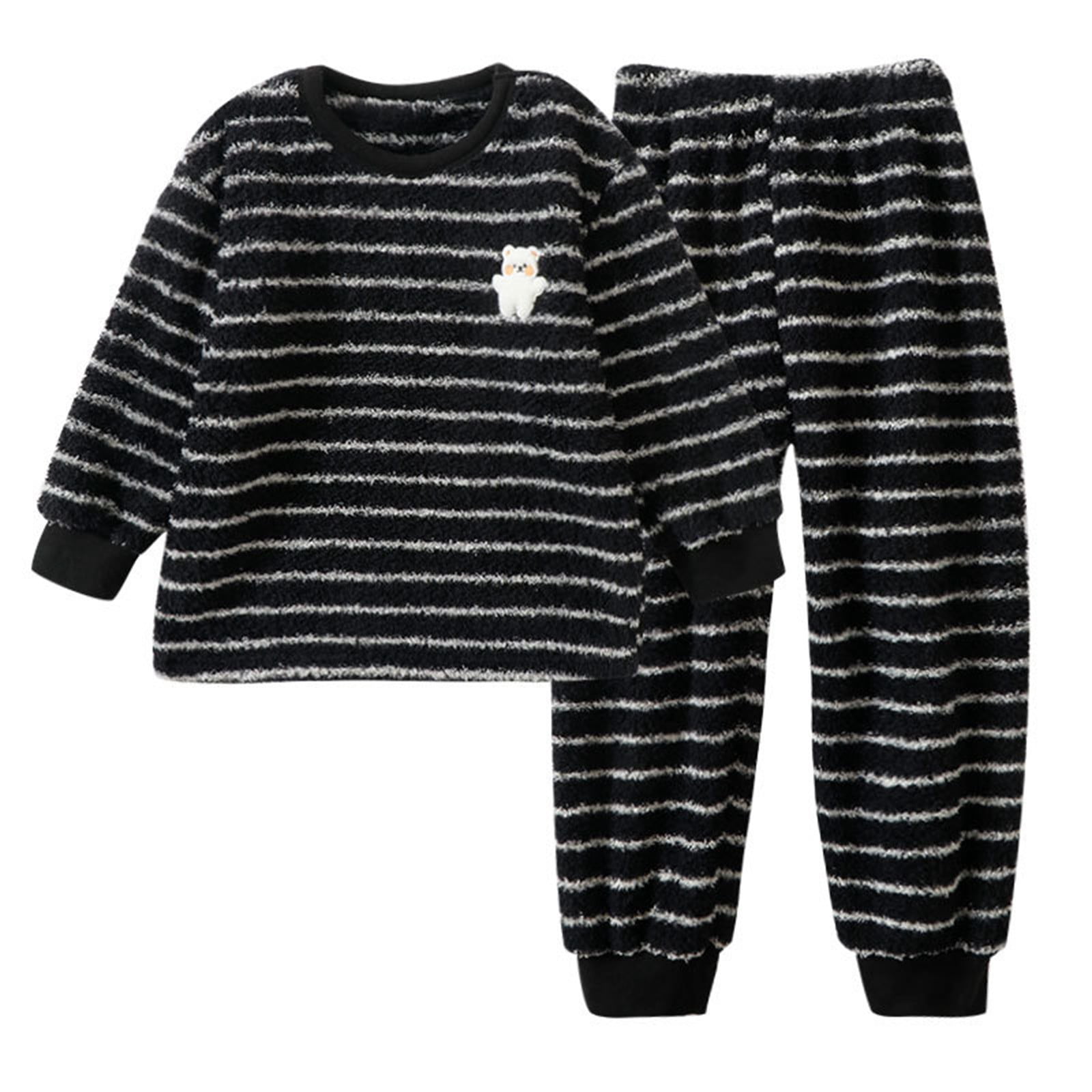 RTKFRFLM Christmas Girls Pajamas Set 2 Piece Kids Pajama Fall Winter ...