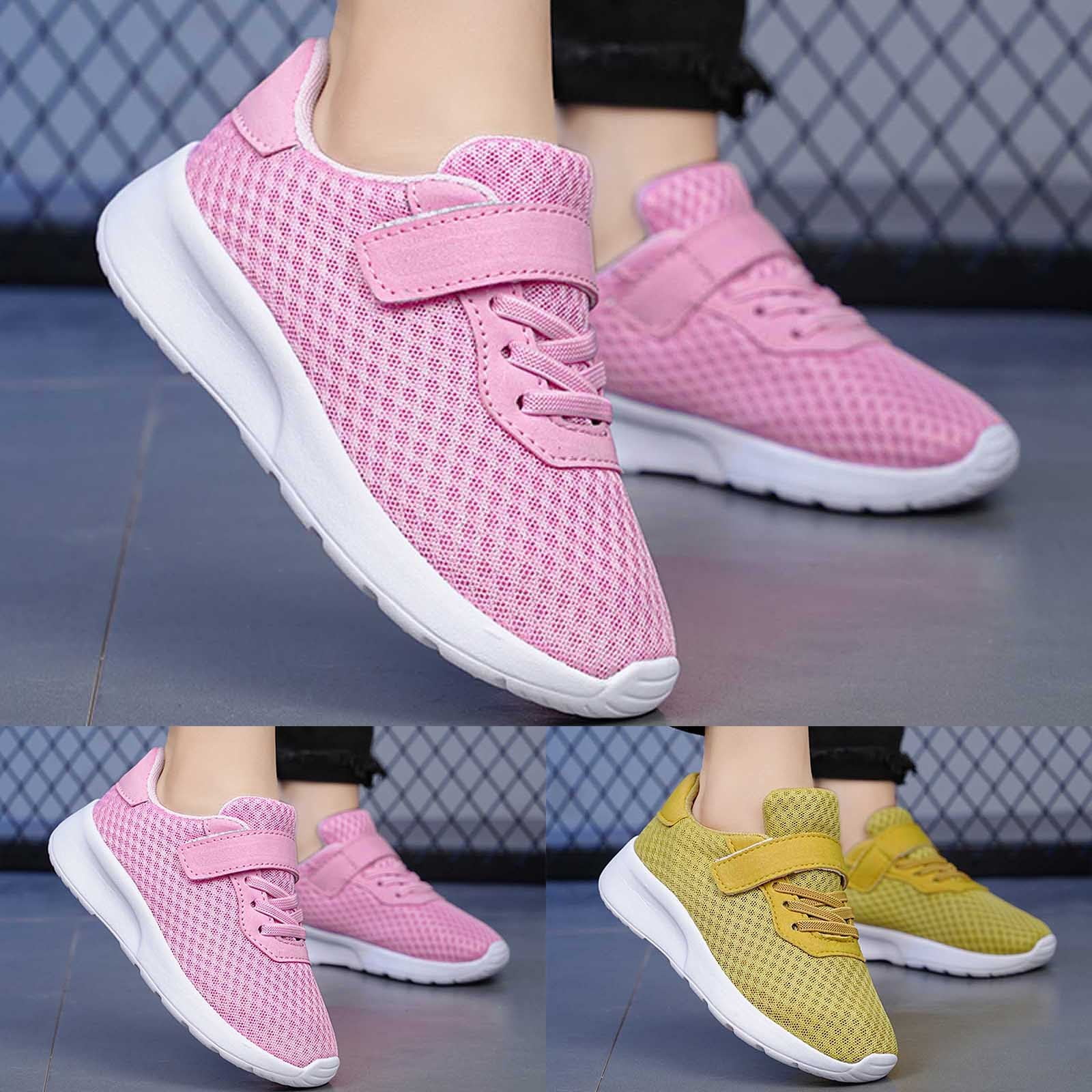 RTKFRFLM Kids Performance Running Shoes Mesh Lightweight Breathable ...
