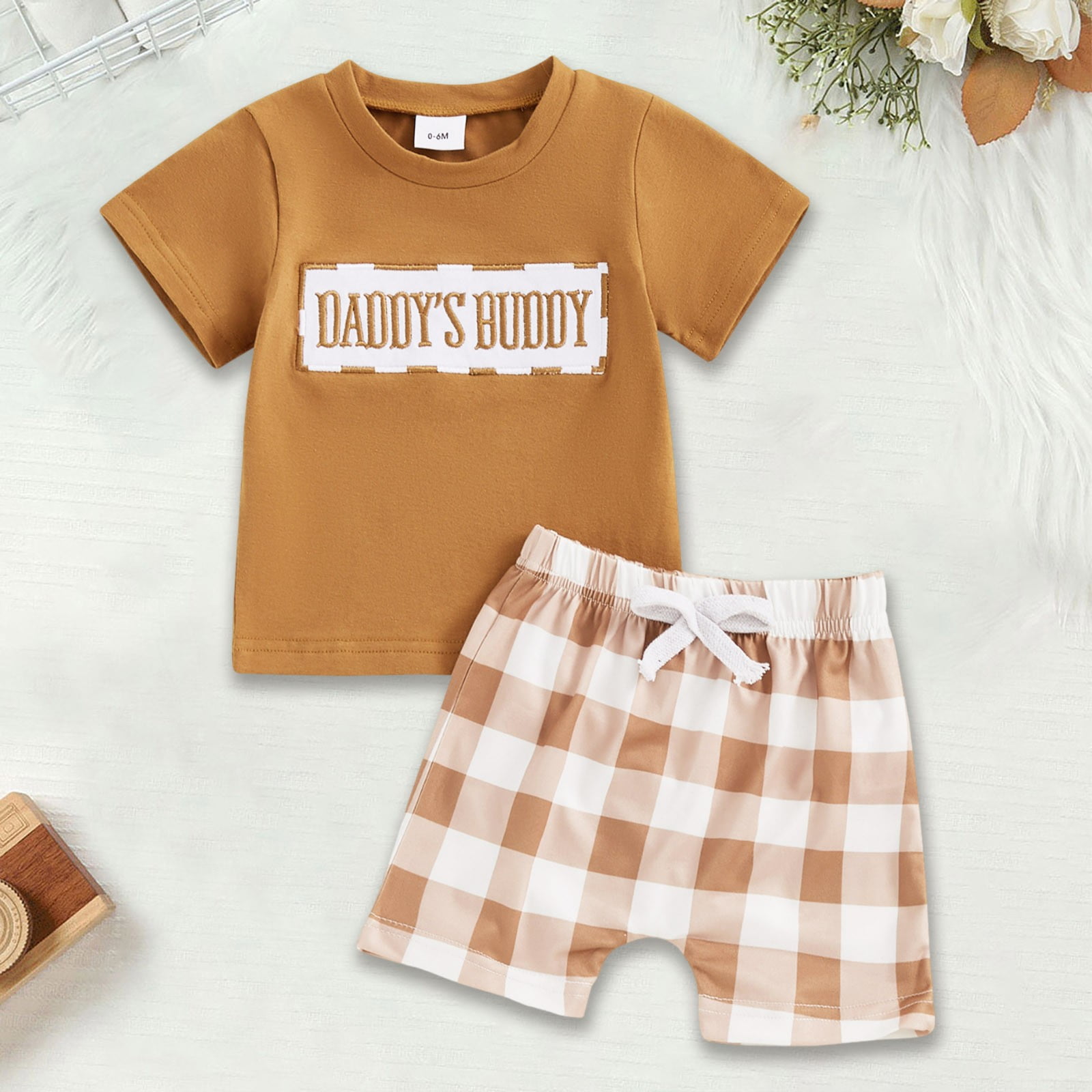 RTKFRFLM Toddler Boy Summer Shorts Set 2 Piece Baby Summer Clothes ...