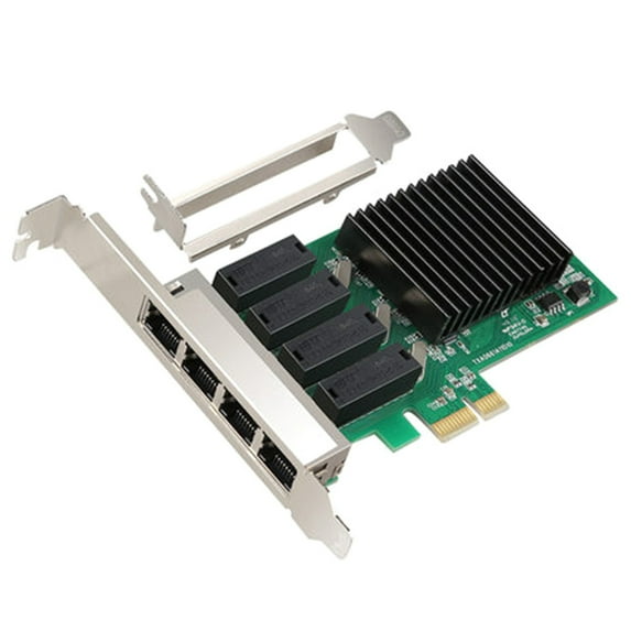 RTL8111H Lan Adapter Card 2500Mb 4 Ports PCI-E Controller RJ45 1000Mbps ...