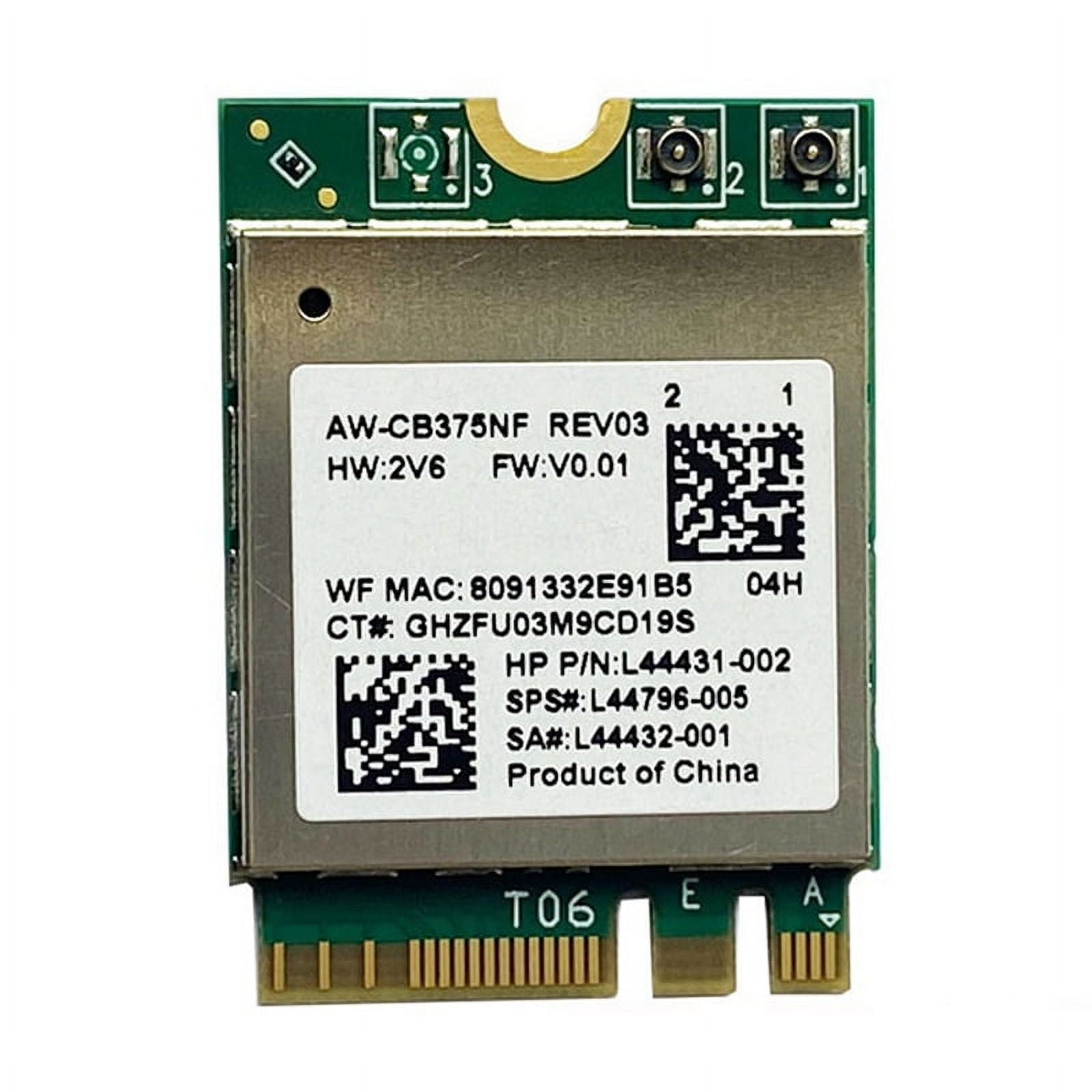 RTL8822CE 2.4G/5G Dual-Band Gigabit Built-in Wireless Network Card ...