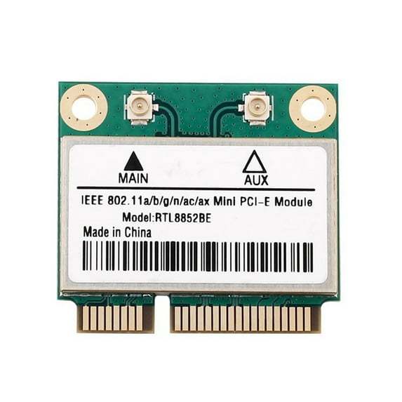 RTL8852BE Network Card WiFi 6 1800Mbps BT 5.2 Dual Band Wireless ...