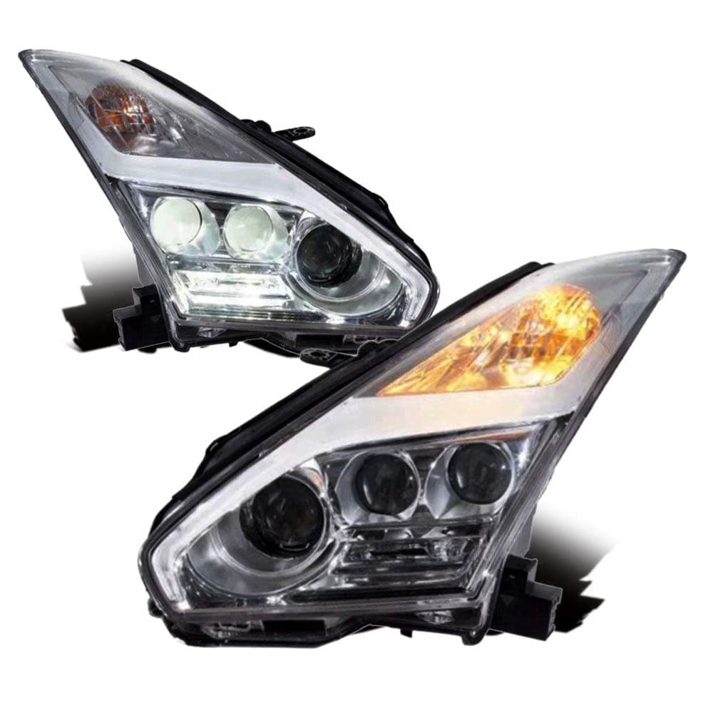 RTMOTO fit for 09-22 GTR GT-R R35 V6 Hi-low Beam/DRL 3 Stage Projector ...