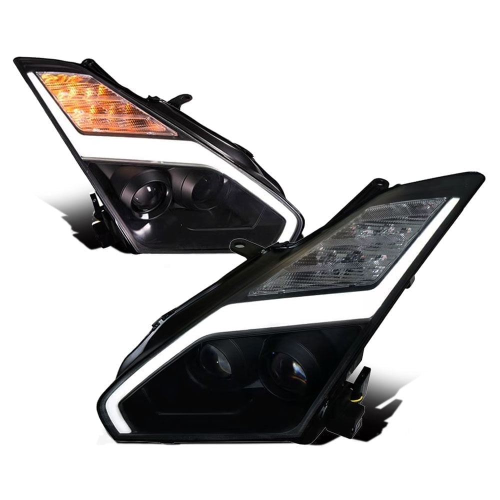 RTMOTO fit for 07-14 GTR GT-R R35 V6 Hi-low Beam/DRL Dynamic Projector ...