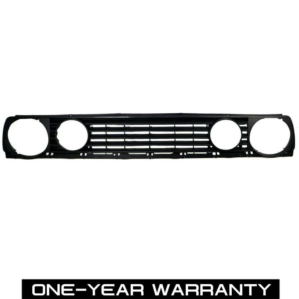 RTMOTO fit for 85-92 Golf MK2 II Euro Main Upper Badgeless Grille Dual ...