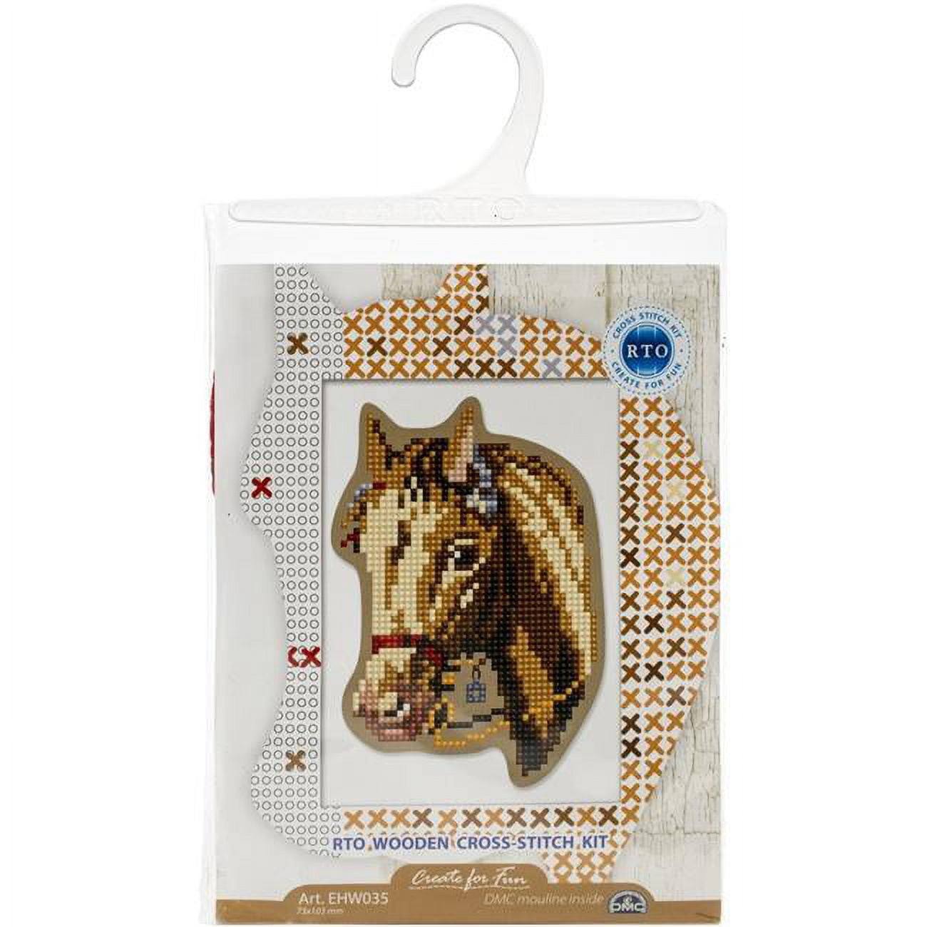 RTO EHW035 Horse -Cross Stitch Kit - Walmart.com