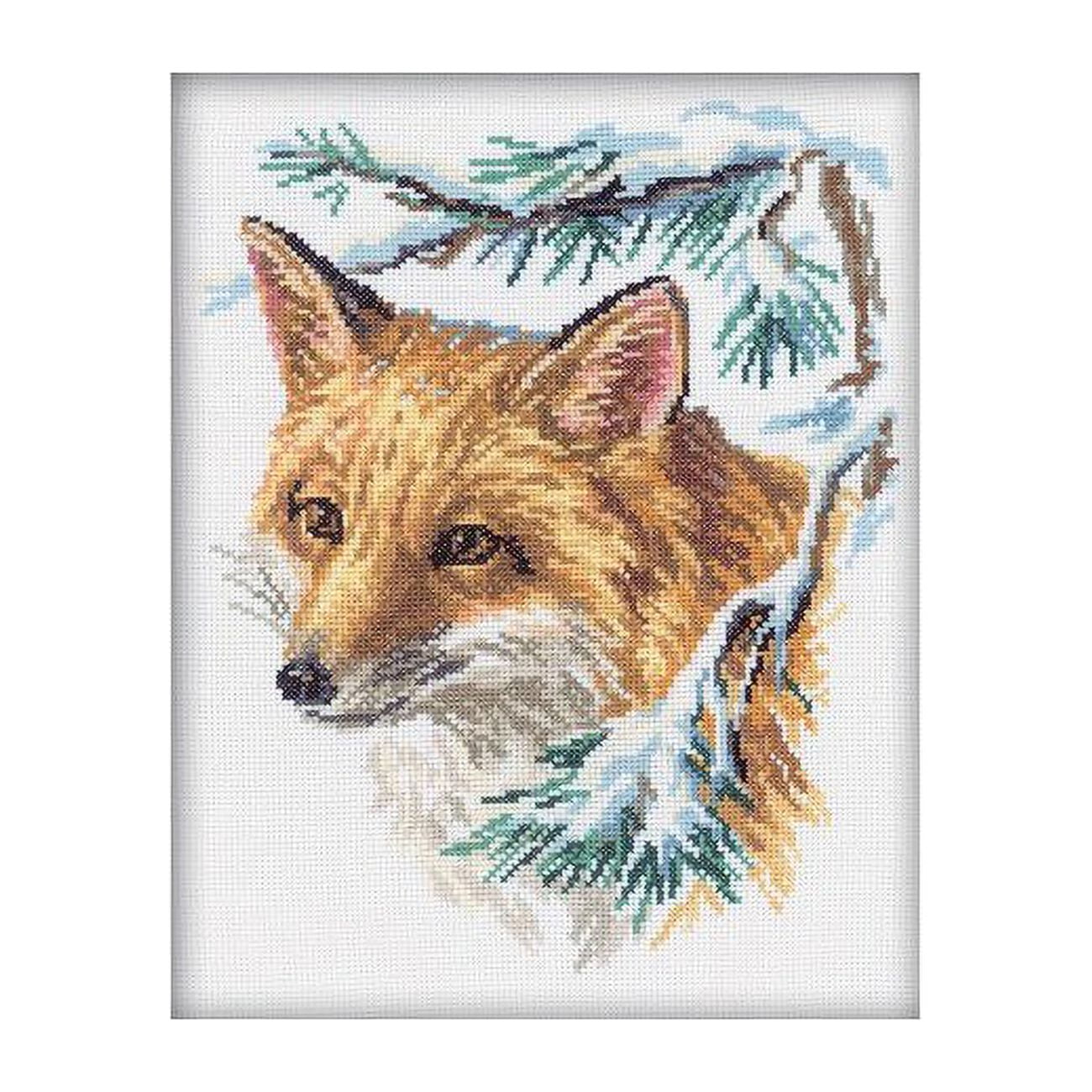 RTO M068 FOX -COUNTED CROSS STITCH - Walmart.com