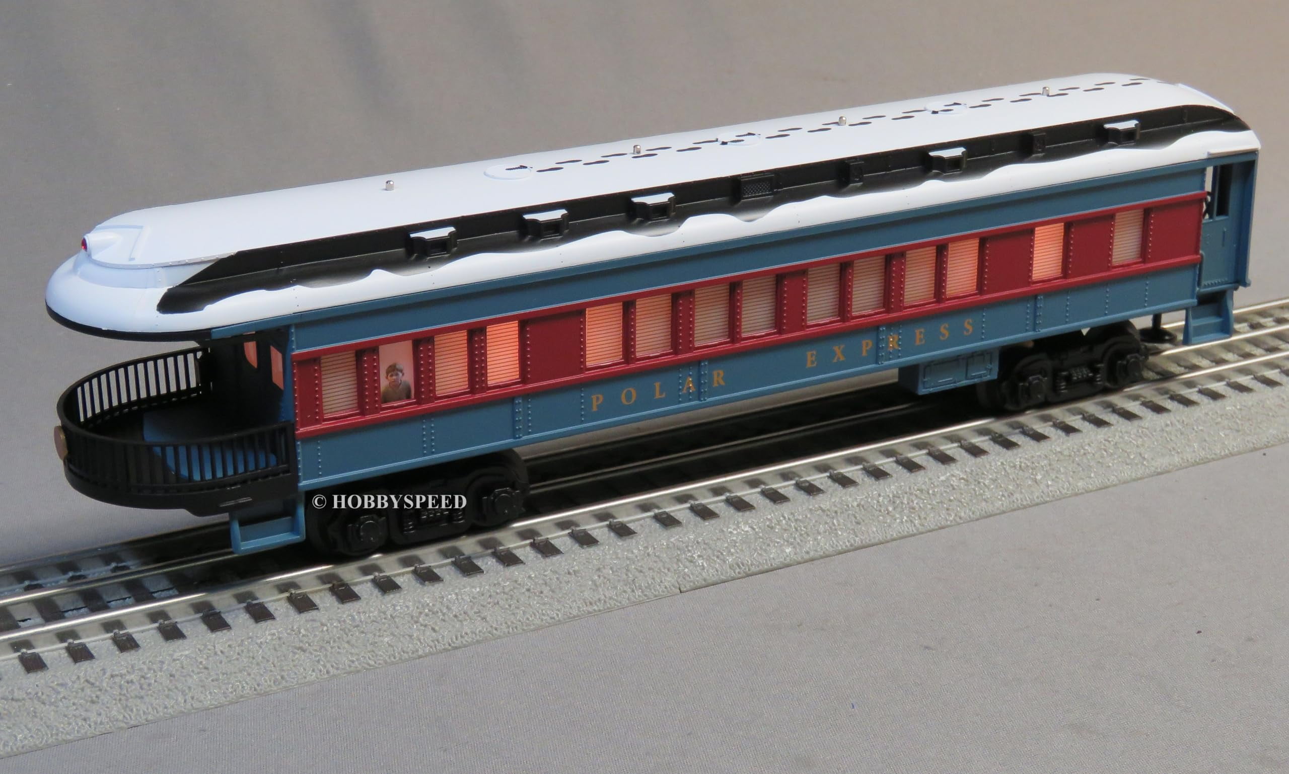 RTR Lionel Polar Express Observation Train CAR O Gauge Snow 6-84328-O ... RTR Lionel Polar Express Observation Train CAR O Gauge Snow 6-84328-O ...