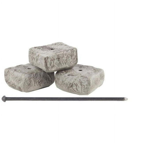 RTS Home Accents Rock Lock Raised Garden Bed End Rock Pack (3x End ...
