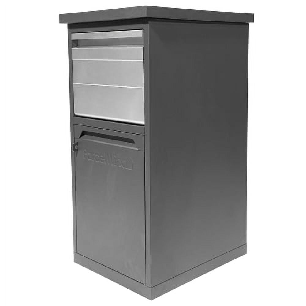 METAL PW BOX W/ LOCKABLE HATCH (DSP)-GRY - Walmart.com