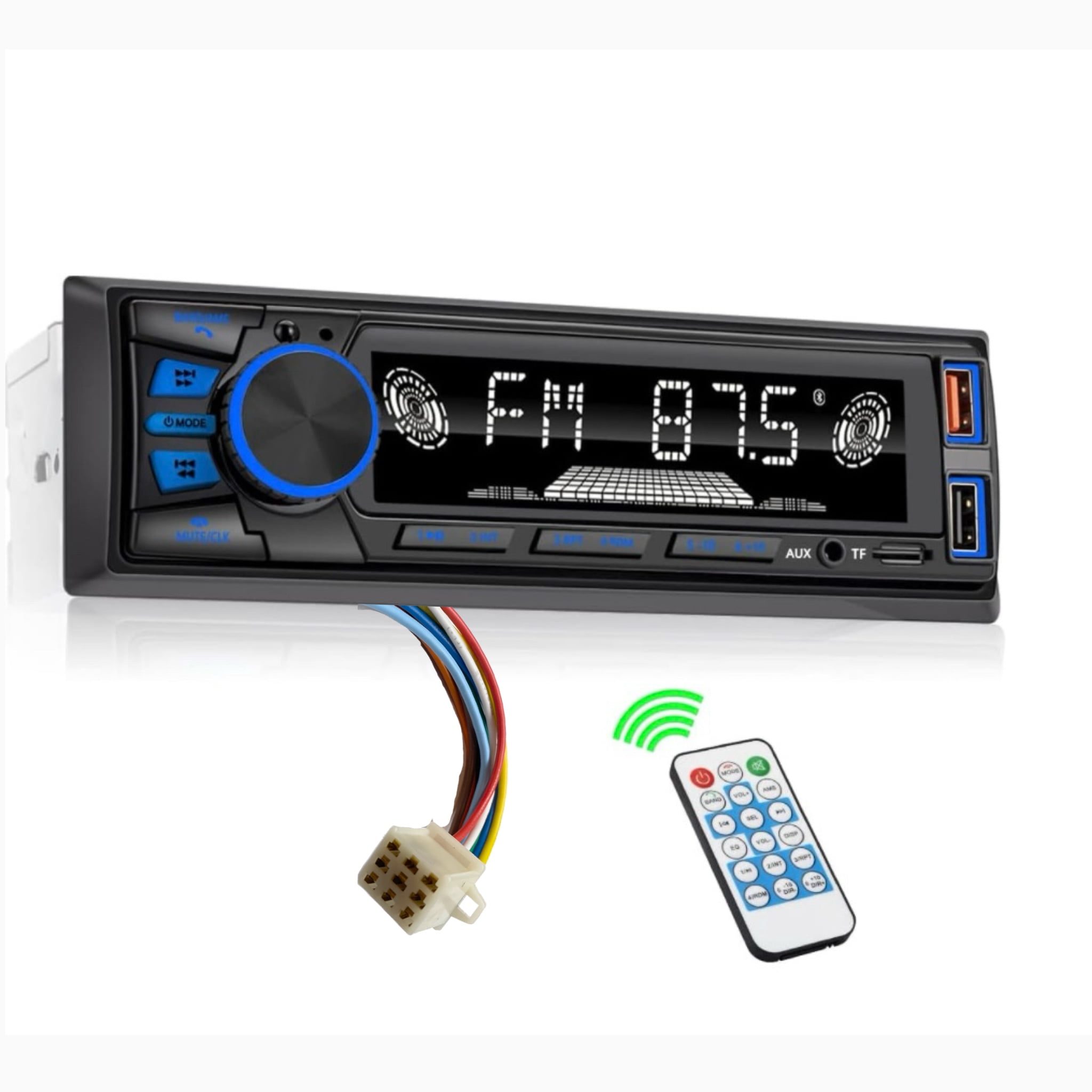 RTV 1100 RTX 1100C B2650 Bluetooth Single DIN Kubota Tractor Stereo ...