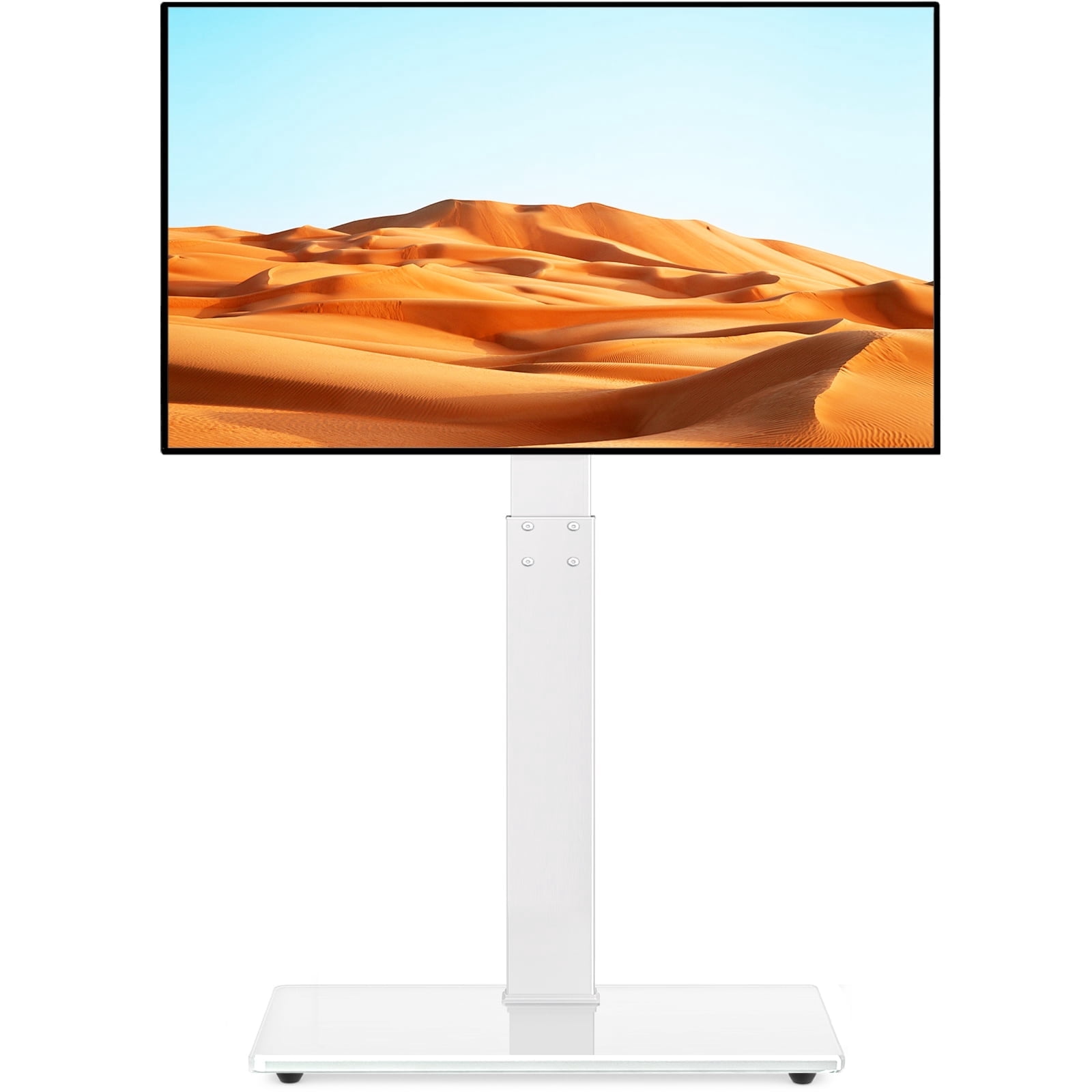 RTVR Modern Swivel Floor TV Stand for 32 to 75 inch Screens with Apple ...