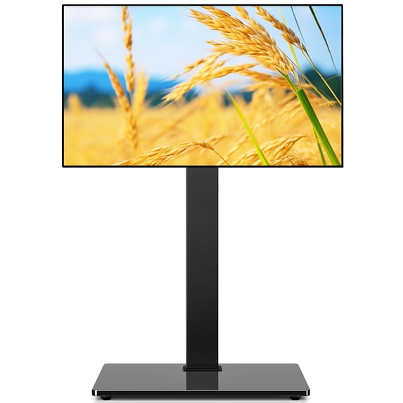 RTVR Swivel Mount Floor TV Stand for 32-75 inch TVs, Holds up to 110 ...