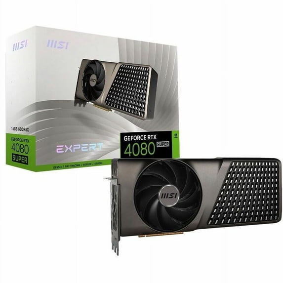MSI GeForce RTX 4080 SUPER EXPERT 16GB GDDR6X PCI Express 4.0 Video ...
