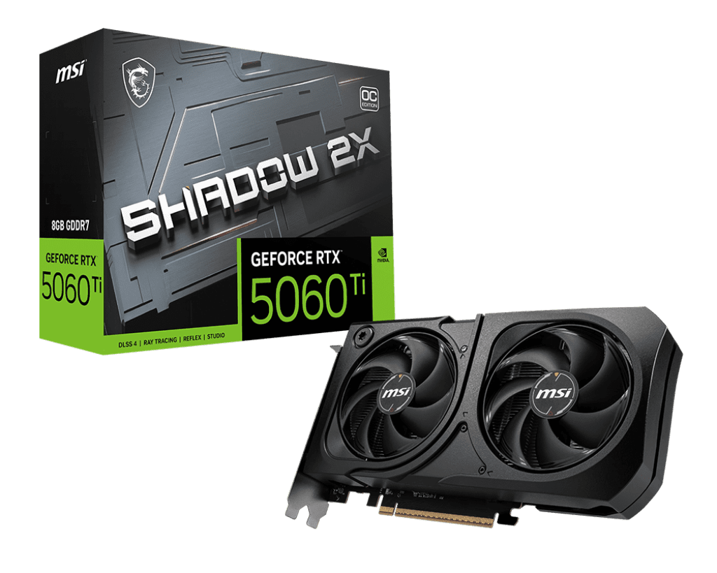 MSI NVIDIA GeForce RTX 5060 Ti Graphic Card - 8 GB GDDR7 - 7680 x 4320 ...