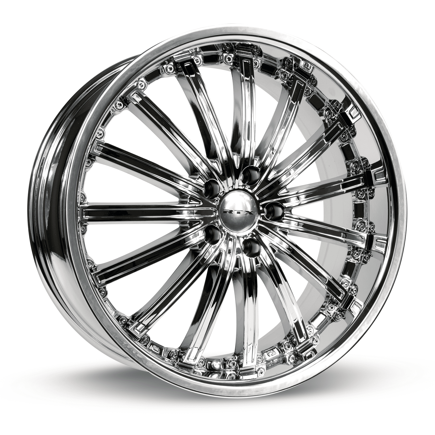 RTX Elite 18x8 5x114.3 ET42 CB73.1 PVD Chrome Wheel - Walmart.com