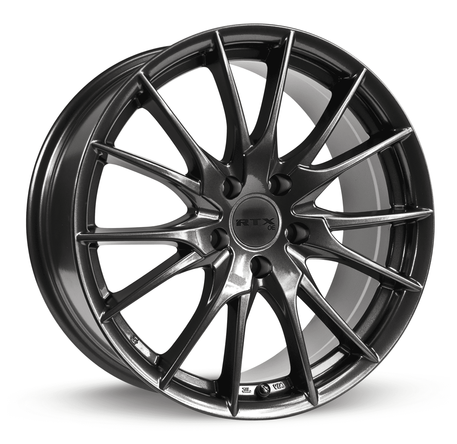 RTX IPL 18x8 5x114.3 ET40 CB66.1 Dark Gunmetal Wheel - Walmart Business ...