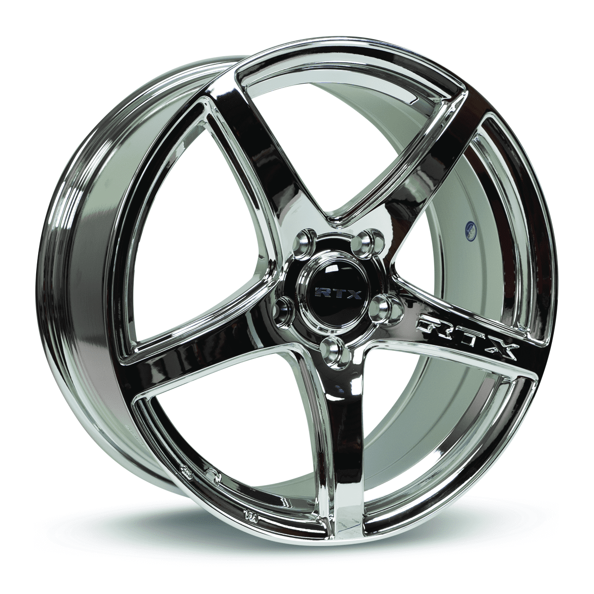 RTX Illusion 17x7.5 5x114.3 ET42 CB73.1 Chrome PVD Wheel - Walmart.com
