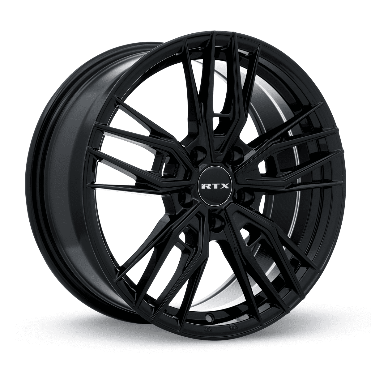 RTX Scepter 17x7.5 5x114.3 ET40 CB73.1 Gloss Black Wheel - Walmart.com