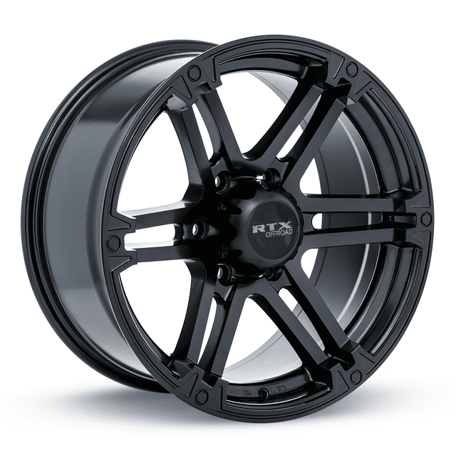 RTX Slate 17x8 6x120 ET12 CB67.1 Satin Black Wheel - Walmart.com