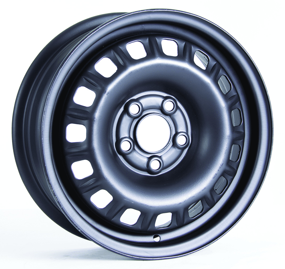 RTX Black Steel Wheels 14x5.5, 5x100, 41mm Multi Application Fitment ...