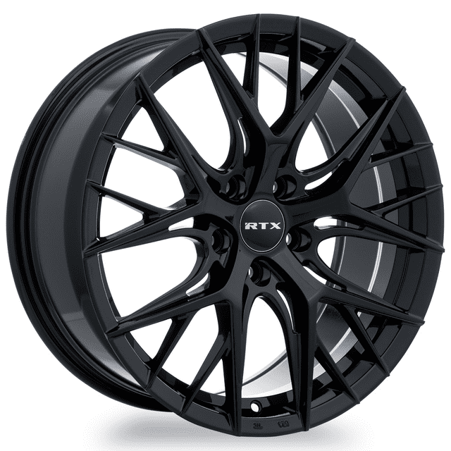 RTX Valkyrie 18x8 5x114.3 ET40 CB73.1 Gloss Black Wheel - Walmart.com