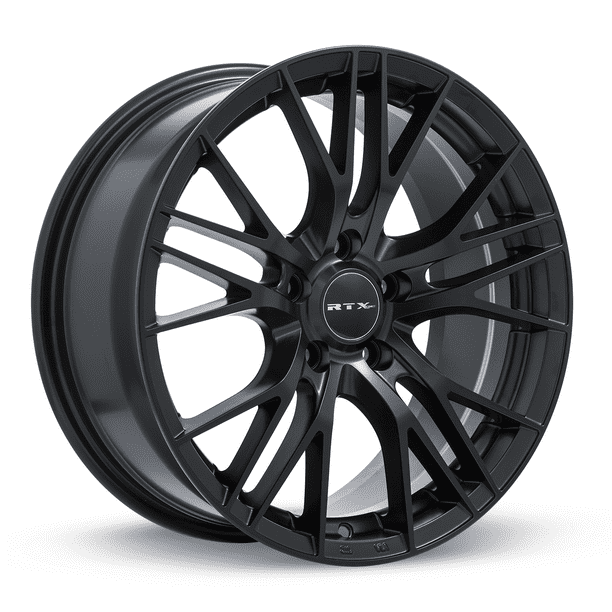 RTX Vertex 18x8 5x120 35P C72.6 Satin Black Wheel - Walmart Business ...