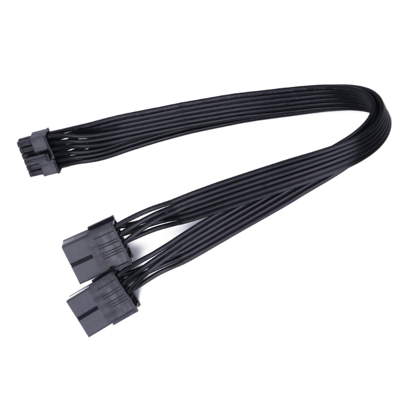 Dual PCIe 8Pin Female to Mini 12Pin Male GPU Power Adapter Cable for ...