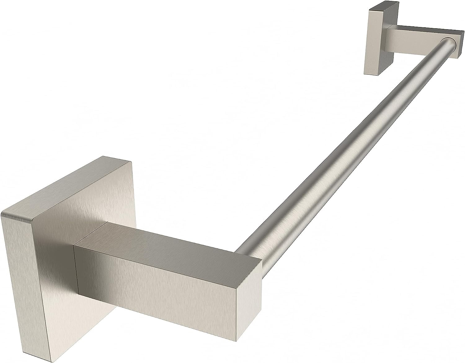 RUACQ 18 inch Square Towel Bar, Brushed Silver - Walmart.com