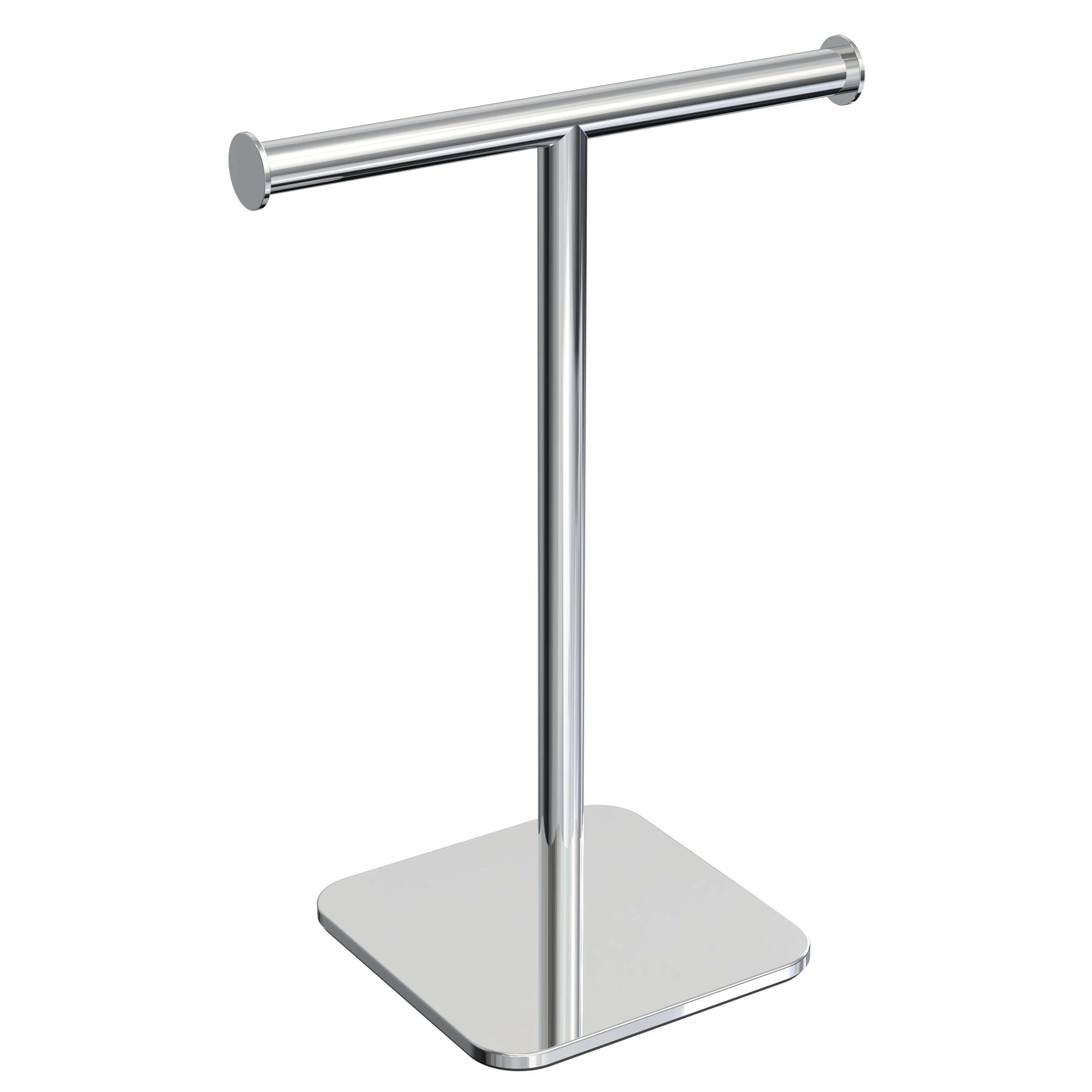 RUACQ T-Shape Hand Towel Holder Stand, Weighted Base Towel Rack ...