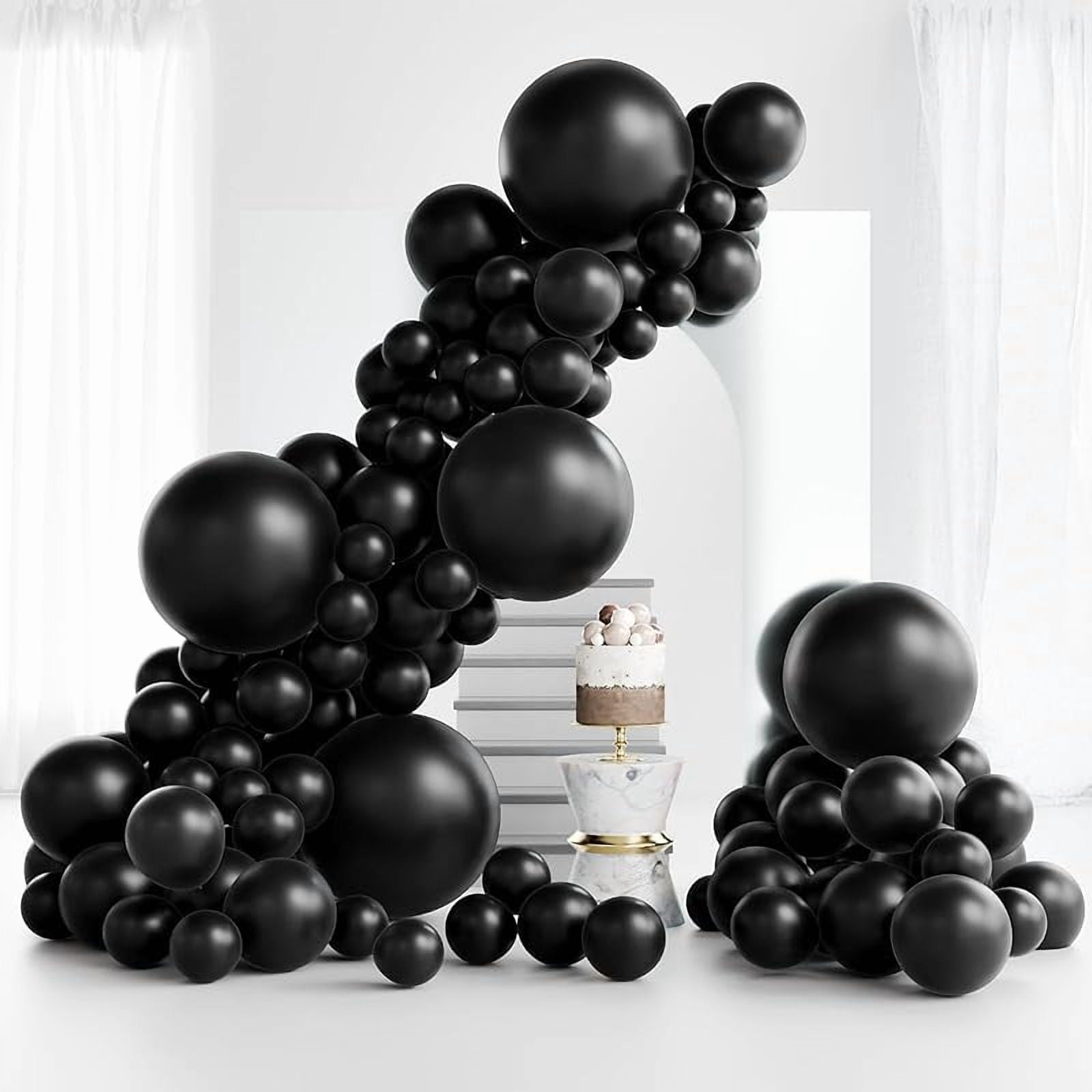 145pcs White Sand Balloons Latex Cream Balloons 18 12 10 5 Inch Party ...